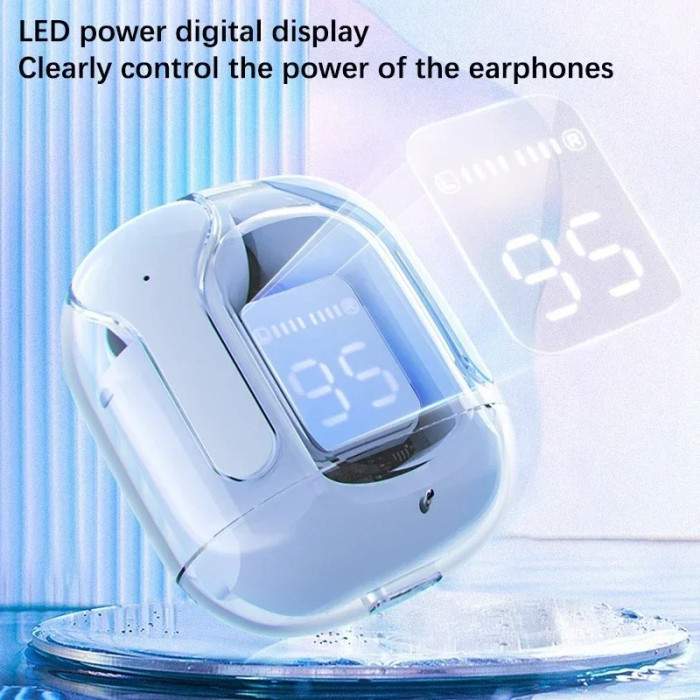 Kroy Jogot - Ultrapods Pro True Wireless WaterProof Display Transparent ...